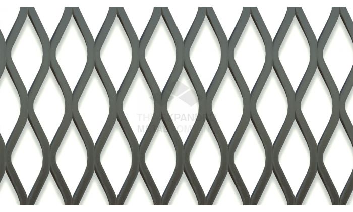 2074F Large Expanded Metal Flattened Steel Mesh