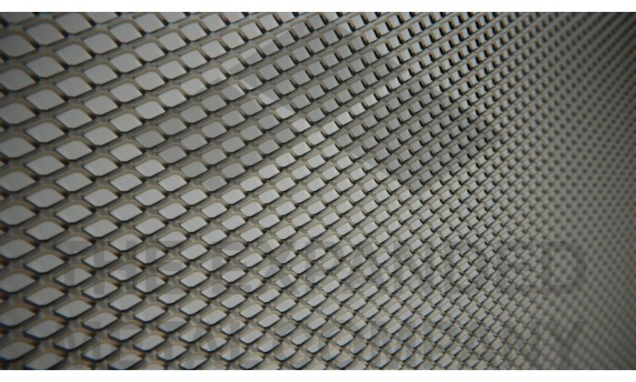351A Small Expanded Metal Raised Aluminium Mesh The Expanded Metal Company