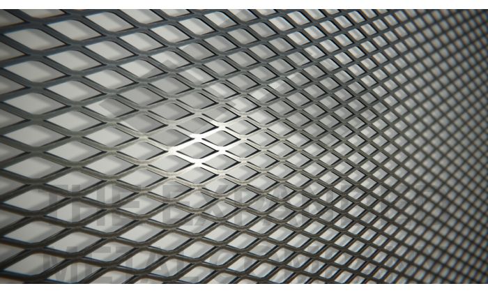 Stainless steel flattened expanded metal store